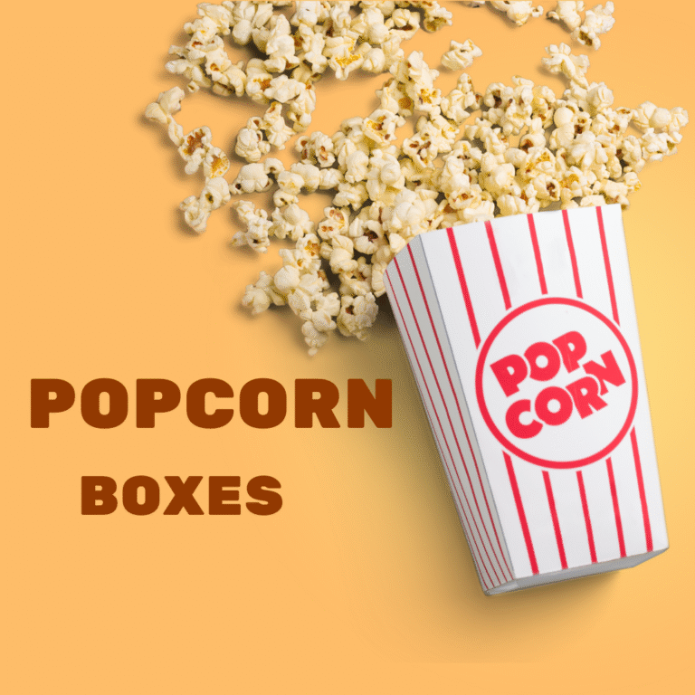 Custom & Personalized Popcorn Boxes | Mini Popcorn Packaging for Events